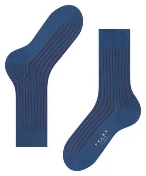 Falke Shadow Dress Socks - Blue