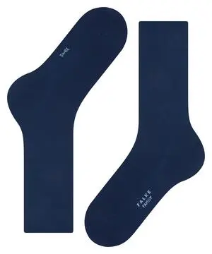 Falke Family Ribbed Crew Socks - Blue