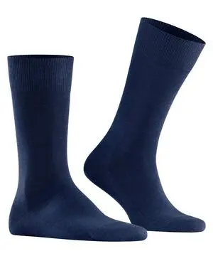 Falke Family Ribbed Crew Socks - Blue