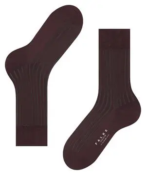 Falke Shadow Dress Socks - Red