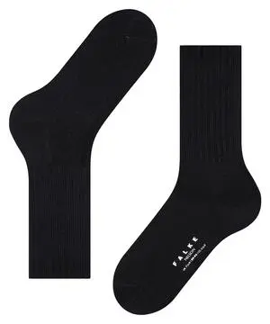 Falke Nelson Crew Socks - Black