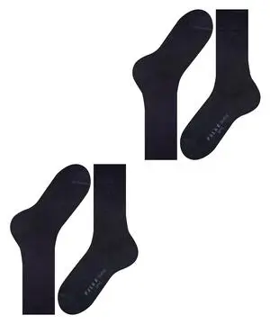 Falke Swing Two-pack Crew Socks - Blue