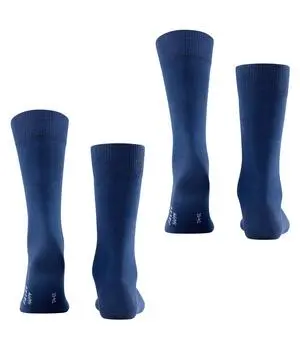 Falke Happy 2-pack Crew Socks - Blue