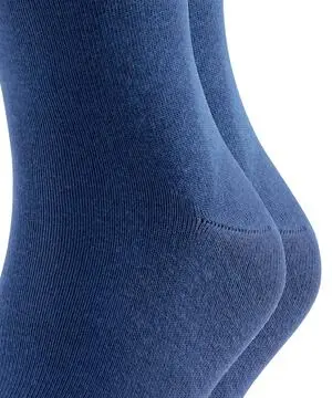 Falke Happy 2-pack Crew Socks - Blue