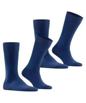 Falke Happy 2-pack Crew Socks - Blue