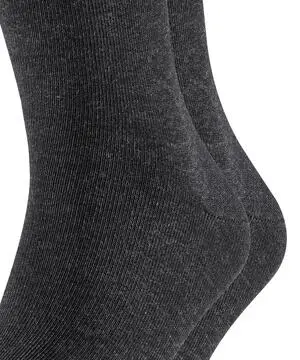 Falke Happy 2-pack Crew Socks - Grey