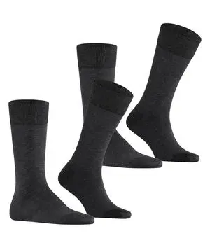 Falke Happy 2-pack Crew Socks - Grey