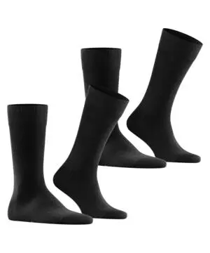 Falke Happy 2-pack Socks - Black