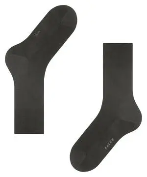 Falke Climawool Dress Socks - Brown