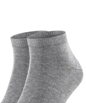 Falke Happy 2-pack Ankle Socks - Grey