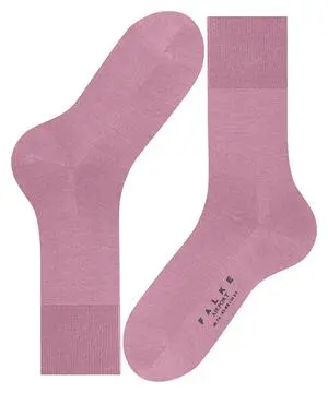 Falke Airport Ribbed Crew Socks - Rose