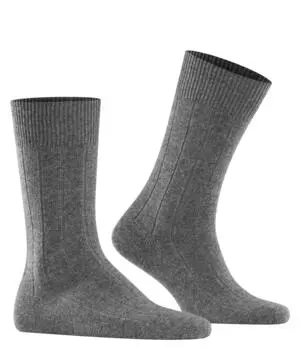 Falke Lhasa Rib Crew Socks - Grey