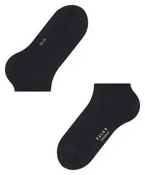 Falke Climawool Ankle Socks - Black