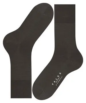 Falke Airport Crew Socks - Brown