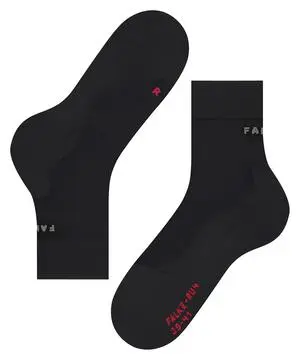 Falke Ru4 Endurance Compression Running Socks - Black