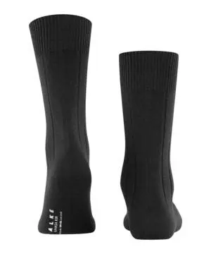 Falke Lhasa Rib Crew Socks - Black