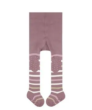 Falke Multi Stripe Babies Tights - Red