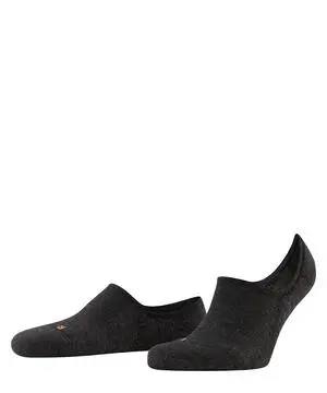 Falke Invisible High Cut Merino Wool Socks - Grey