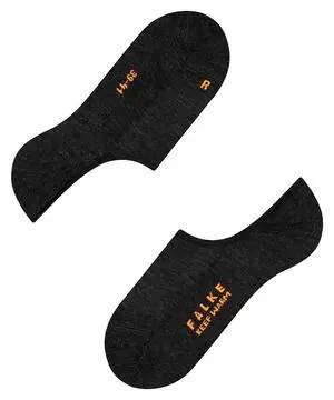 Falke Invisible High Cut Merino Wool Socks - Grey