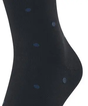 Falke Polka Dot Dress Socks - Blue