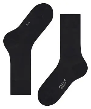 Falke Cool 24/7 Dress Socks - Black