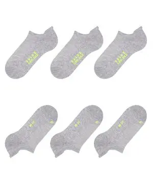 Falke Cool Kick 3-pack Ankle Socks - Grey