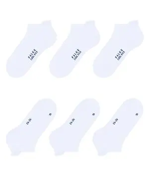 Falke Cool Kick 3-pack Ankle Socks - White