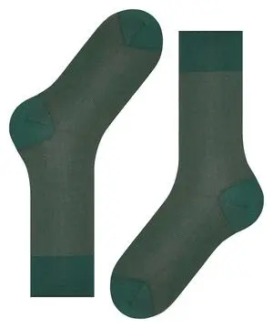 Falke Fine Shadow Dress Socks - Green