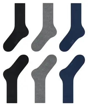 Falke Family 3-pack Crew Socks - Multicolored