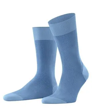 Falke Fine Shadow Dress Socks - Blue