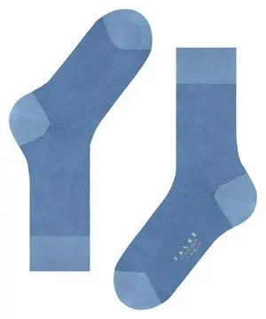 Falke Fine Shadow Dress Socks - Blue