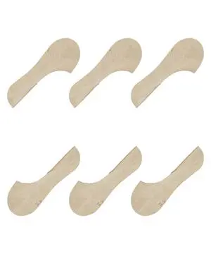 Falke Invisible Step Medium Cut Socks 3 Pack - Beige