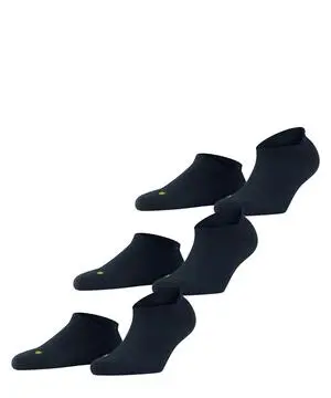 Falke Cool Kick 3-pack Ankle Socks - Blue