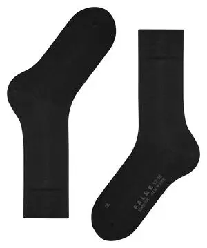 Falke Sensitive New York Crew Socks - Black