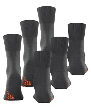 Falke Run 3-pack Sports Socks - Grey