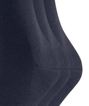 Falke Airport 3-pack Crew Socks - Blue