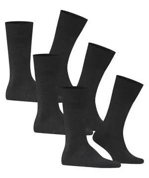 Falke Airport 3-pack Socks - Grey