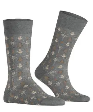 Falke Merry Party Socks With Festive Pattern
