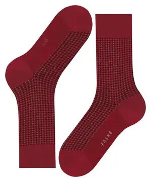 Falke Uptown Tie Socks - Red