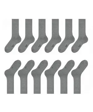 Falke Happy 6-pack Crew Socks