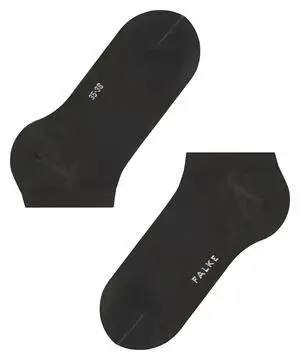 Falke Fine Softness 50 Denier Sneaker Socks - Black