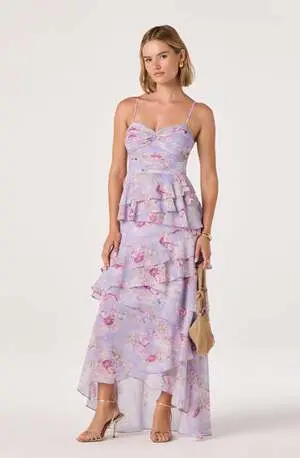 Astr The Label Ruffled Evening Dresses