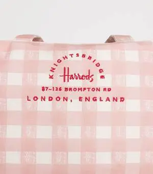 Harrods Cotton Canvas Jam Tote Bag