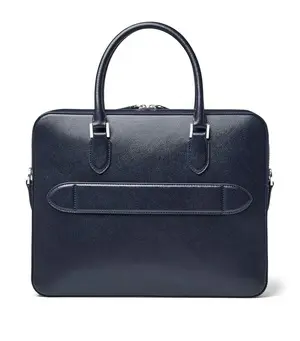 ASPINAL OF LONDON Leather Mount Street Briefcase
