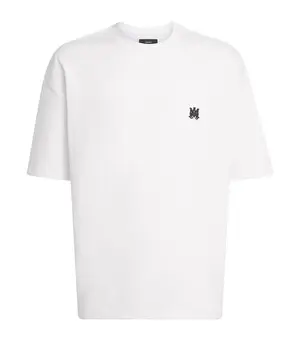 Amiri Cotton Logo Skater T-shirt - White