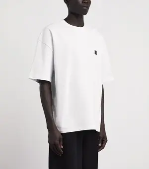 Amiri Cotton Logo Skater T-shirt - White