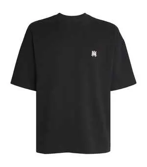 Amiri Cotton Logo Skater T-shirt - Black