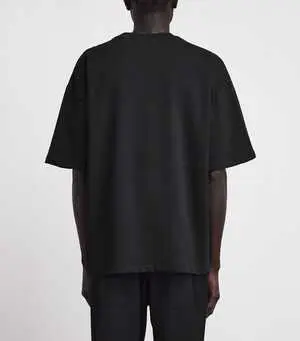 Amiri Cotton Logo Skater T-shirt - Black