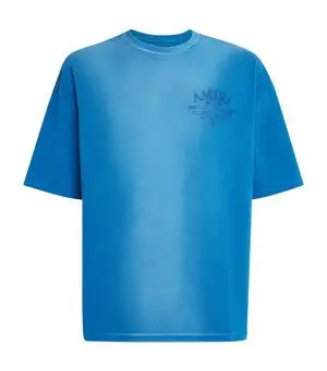 Amiri Cotton Arts District T-shirt - Blue
