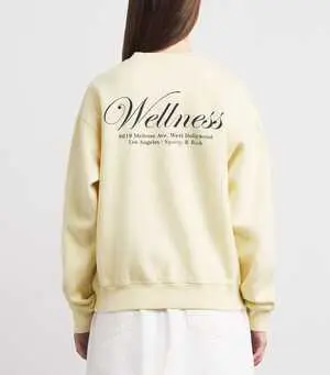 Sporty & Rich Cotton Graphic Sweatshirt